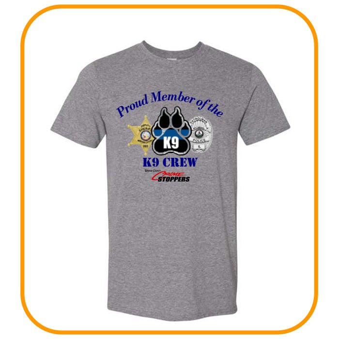 Proud Member of the K9 Crew | The Grind Custom Graphics