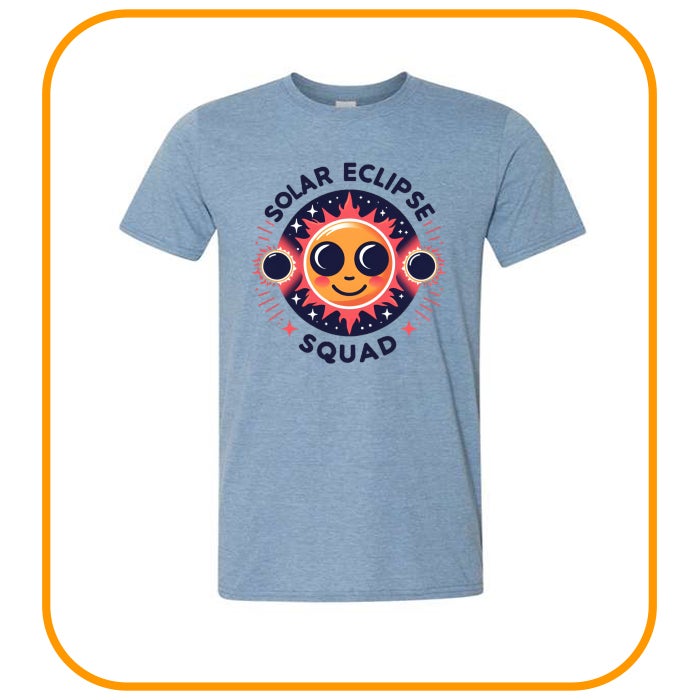 Solar Eclipse Squad Smiley | The Grind Custom Graphics